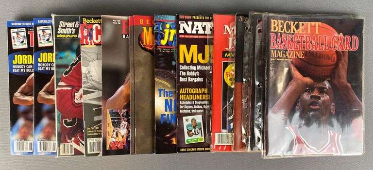 Group of 15 Michael Jordan Magazines - Matthew Bullock Auctioneers