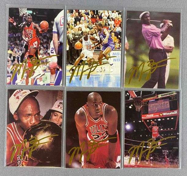 1993 American Holding Michael Jordan Set - Matthew Bullock Auctioneers
