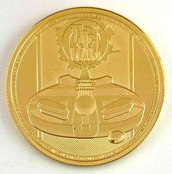 Great Britain UK 2021 £50 Music Legends THE WHO .9999 Gold Proof Coin ...
