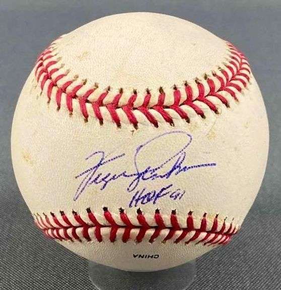 Ferguson Jenkins Signed Baseball - Matthew Bullock Auctioneers