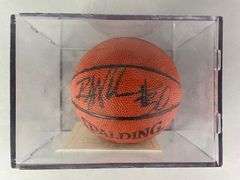 Rasheed Wallace Signed Mini Basketball with COA and Case - Matthew ...
