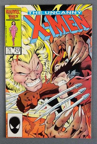 Marvel Comics Uncanny X-Men No. 213 - Matthew Bullock Auctioneers