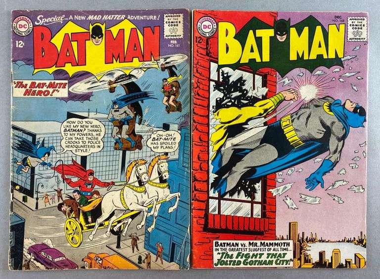 Group of 2 DC Comics Batman Comic Books - Matthew Bullock Auctioneers
