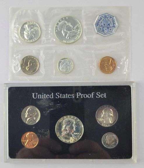 Group of (2) U.S. Silver Proof Sets 1960 & 1963 - Matthew Bullock ...