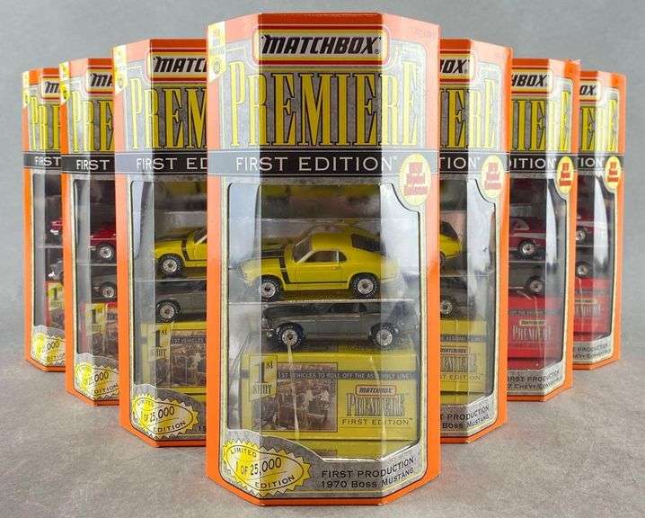 Group of 10 Matchbox Premiere First Edition sets - Matthew Bullock ...