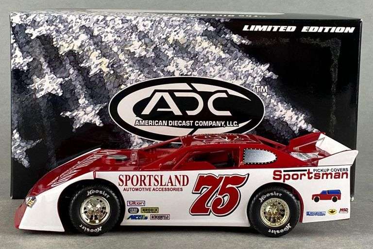 ADC White Series Larry Phillips No. 75 die-cast Late Model - Matthew ...