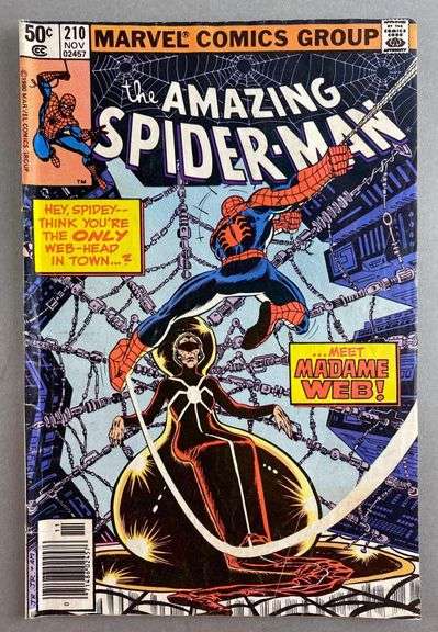 Marvel Comics The Amazing Spider-Man No. 210 - Matthew Bullock Auctioneers