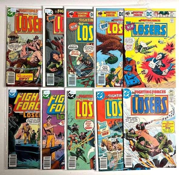 Group of 10 DC Comics Our Fighting Forces Comic Books - Matthew Bullock ...