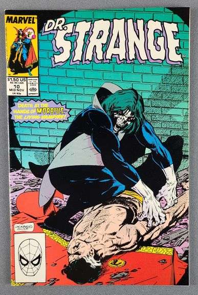 Marvel Comics Dr. Strange Sorcerer Supreme No. 10 - Matthew Bullock ...