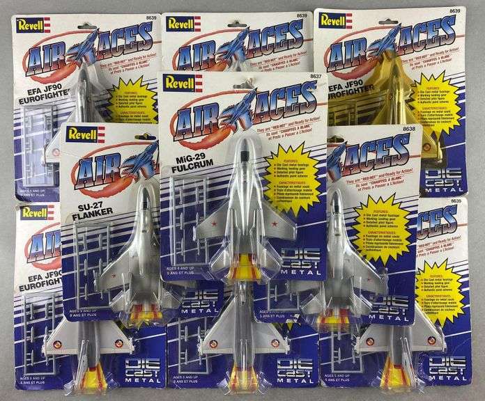 Group of 9 Revell Air Aces die-cast airplanes - Matthew Bullock Auctioneers