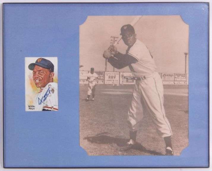 Signed New York Giants Willie Maze Print with Photo - Matthew Bullock ...