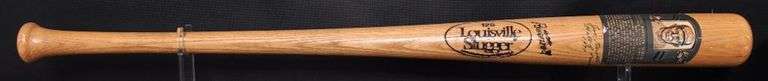 Signed Cleveland Indian Joe Sewell HOF 1977 Baseball Bat - Matthew ...