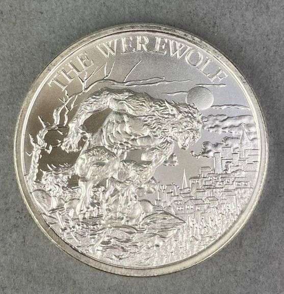 The Werewolf Silver Round - Matthew Bullock Auctioneers