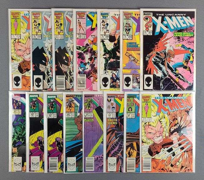 Group of 15 Marvel Comics X-Men Comic Books - Matthew Bullock Auctioneers