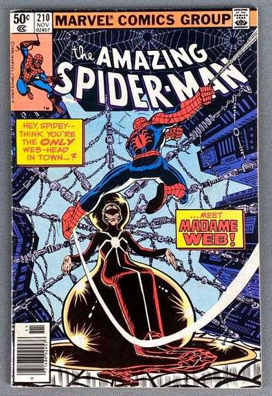 Marvel Comics The Amazing Spider-Man No. 210 - Matthew Bullock Auctioneers