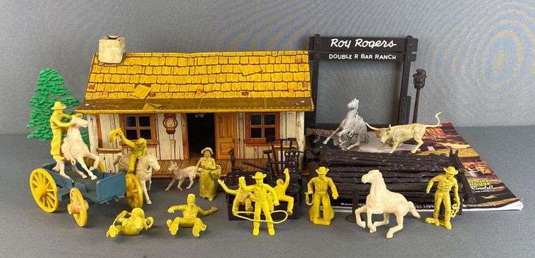 Marx Roy Rogers Tin Litho Ranch House and More - Matthew Bullock ...