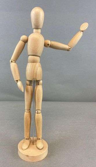 Wood Humanoid Art Reference - Matthew Bullock Auctioneers