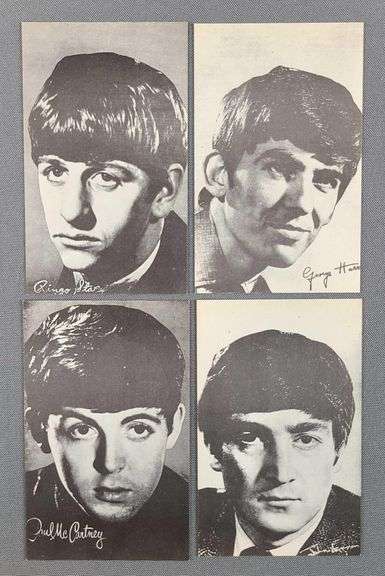 Arcade Cards - The Beatles - Matthew Bullock Auctioneers