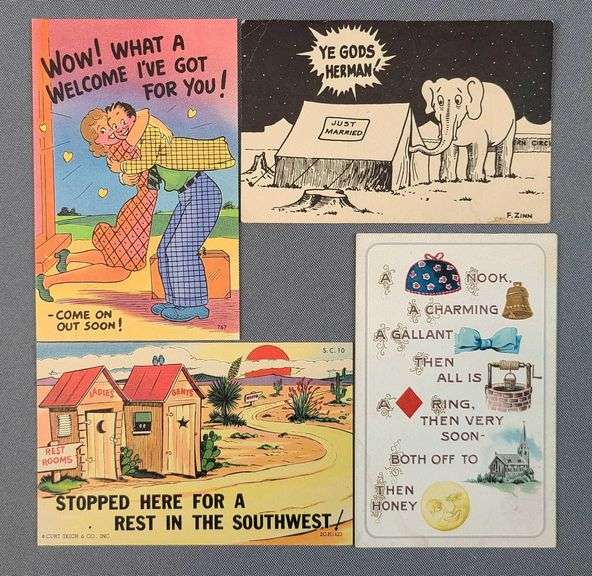 Postcards - Comics - Matthew Bullock Auctioneers
