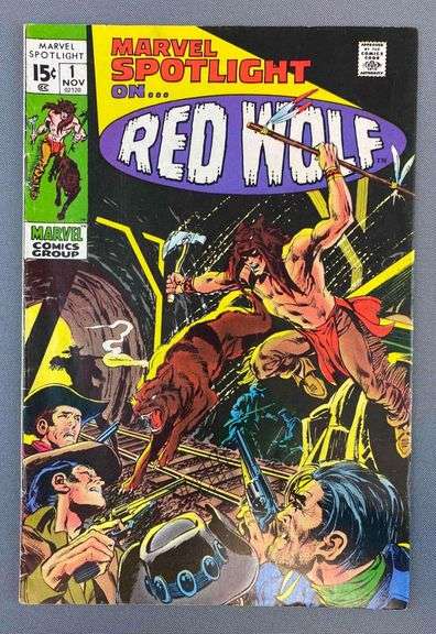 Marvel Spotlight Red Wolf No. 1 - Matthew Bullock Auctioneers