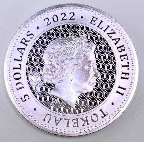 2022 1 oz Silver Bull and Bear Coin Perth Mint .9999 Fine BU - Matthew ...
