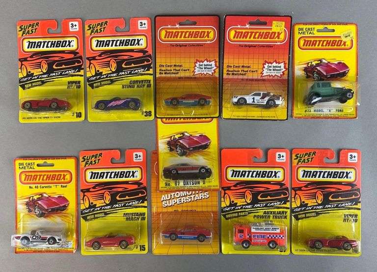Group of 11 Matchbox Die-Cast Vehicles - Matthew Bullock Auctioneers
