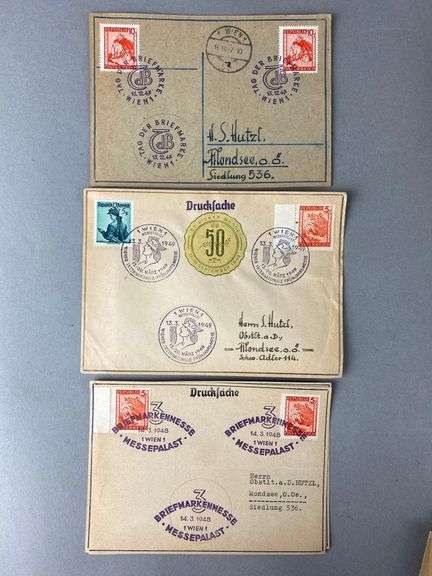 Group of 90+ Germany Austria Covers - Matthew Bullock Auctioneers