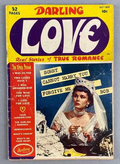 Darling Magazine Darling Love No. 1 - Matthew Bullock Auctioneers