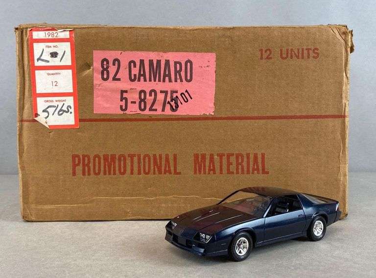 Factory Box of 1982 Camaro Dealership Promo Cars - Matthew Bullock ...