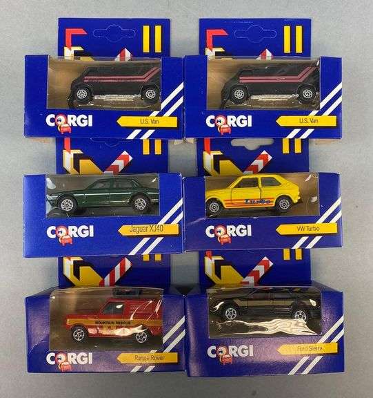 Group of 6 CORGI Die-Cast Vehicles - Matthew Bullock Auctioneers