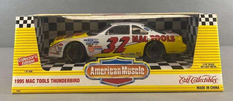 ERTL American Muscle 1995 MAC Tools Thunderbird - Matthew Bullock ...