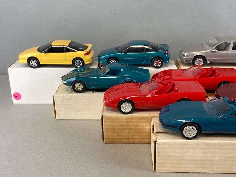 Group of 10 ERTL Plastic Dealership Promo Cars - Matthew Bullock ...