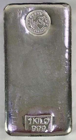 The Perth Mint Australia Vertical 1 Kilo 999 Fine Ingot / Bar - Matthew ...