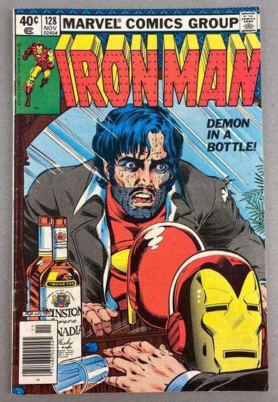 Marvel Comics Iron Man No. 128 - Matthew Bullock Auctioneers