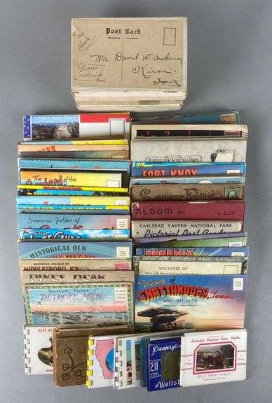 Postcards—Folders - Matthew Bullock Auctioneers