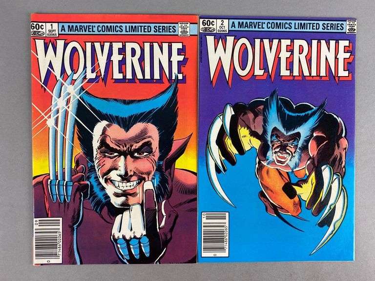 Group of 4 Marvel Wolverine Comic Books - Matthew Bullock Auctioneers