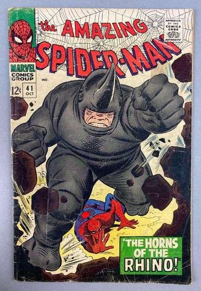Marvel Comics The Amazing Spider-Man No. 41 - Matthew Bullock Auctioneers