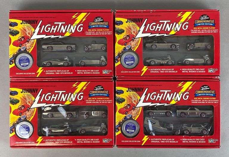 Group of 4 Johnny Lightning Die-Cast Vehicle Sets - Matthew Bullock ...