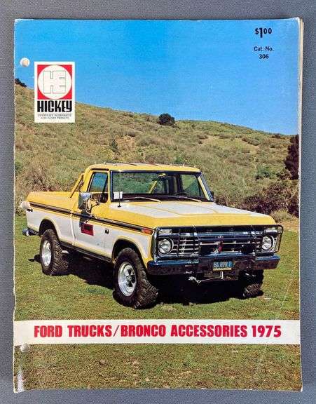 1975 Ford Trucks/Bronco Accessories Catalog - Matthew Bullock Auctioneers