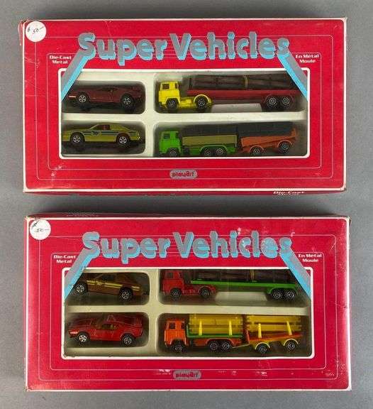 Group of 2 PlayArt Super Vehicle Die-Cast Vehicle Sets - Matthew ...