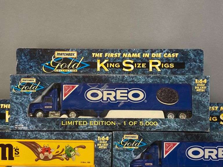 Group of 5 Matchbox Gold Collection King Sized Rigs - Matthew Bullock ...