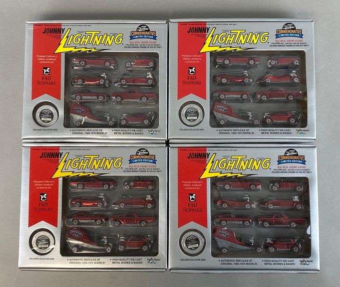 Group of 4 Johnny Lightning Die-Cast Commemorative Sets - Matthew ...