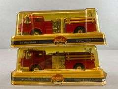 Group of 2 Model Power Fire Engines - Matthew Bullock Auctioneers