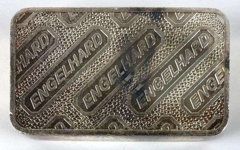 Englehard Horizontal 10oz. .999 Fine Silver Ingot / Bar - Matthew ...