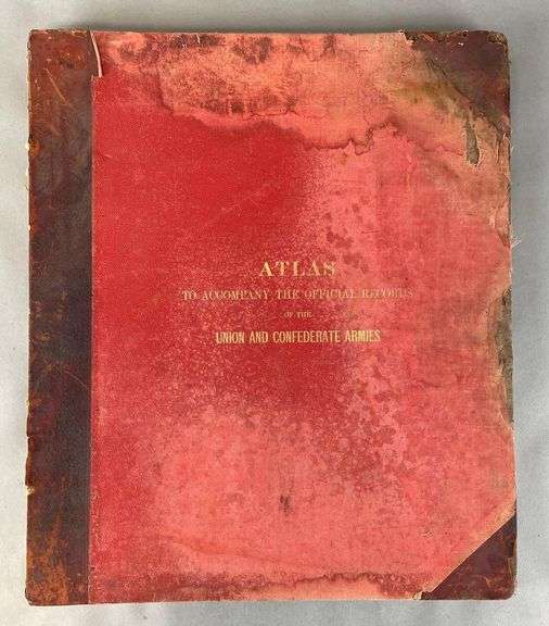 1891 Atlas of the Union and Confederate Armies - Matthew Bullock ...