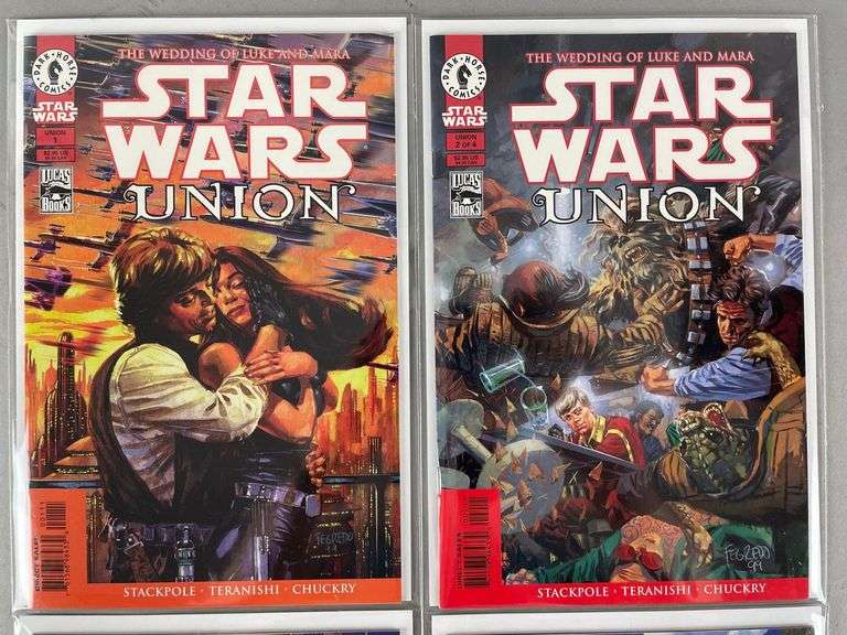 Group of 4 Dark Horse Star Wars Union Comic Books - Matthew Bullock ...
