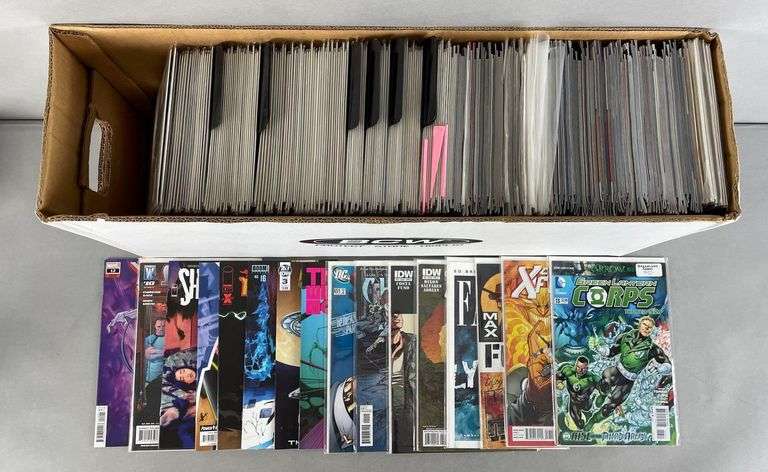 Long Box of DC / Marvel / IDW / Image Comic Books - Matthew Bullock ...