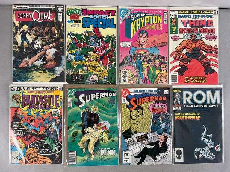 Group of Comic Books / Graphic Novels / Comic Magazines / Trading Cards ...