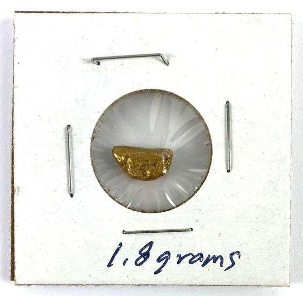 1.8g Gold Nugget - Matthew Bullock Auctioneers