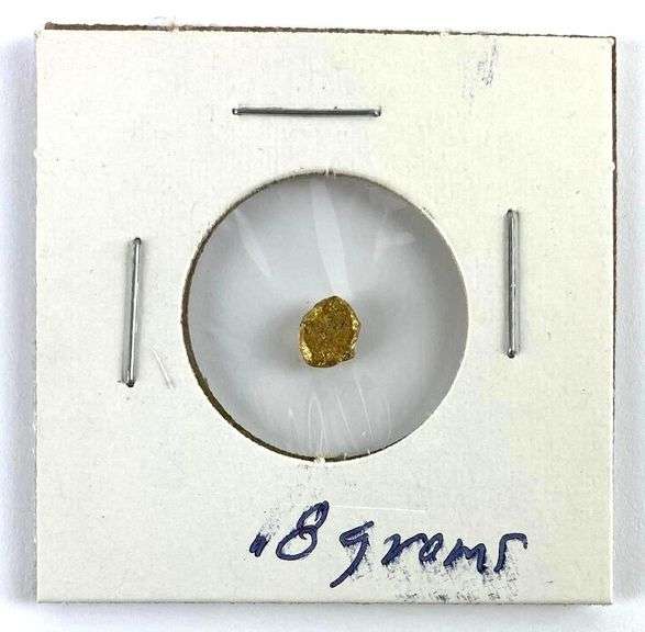 0.8g Gold Nugget - Matthew Bullock Auctioneers